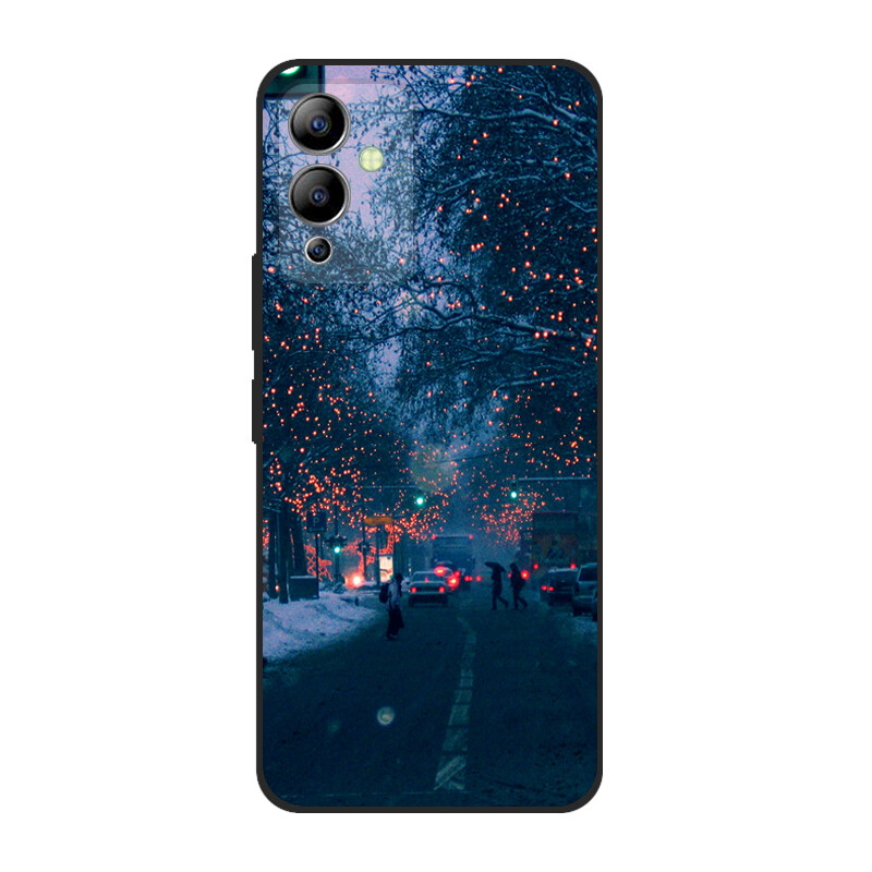 Infinix Note 12i X6819รูปแบบ Slim Soft ซิลิโคน TPU กรณีการ์ตูนสำหรับ ...