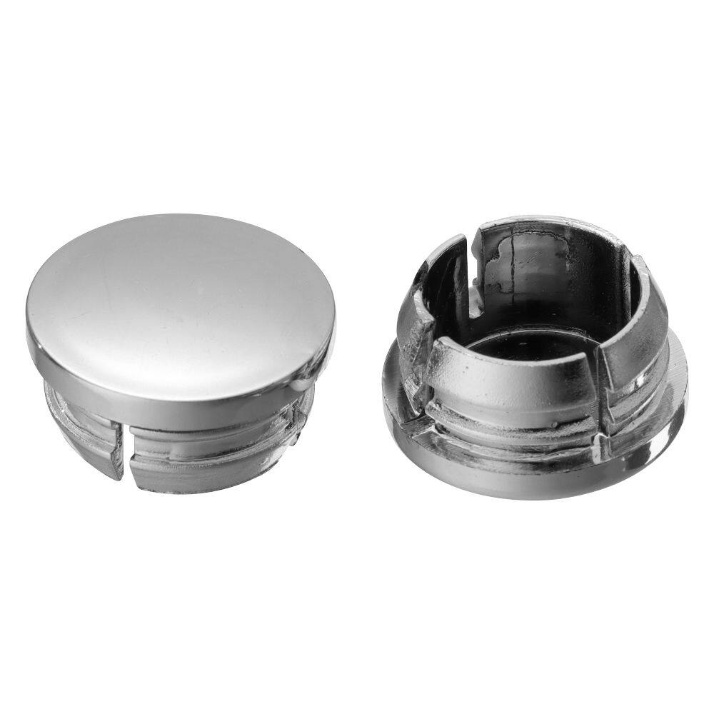 OKDEALS 10Pcs Round Plug Head Stainless Steel End Caps Furniture Leg ...