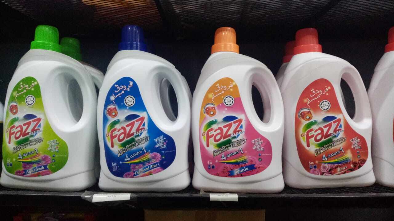 Sabun Basuh Pakaian Fazz Kleen Halal Tanpa Lemak Haiwan -5 kg | Lazada