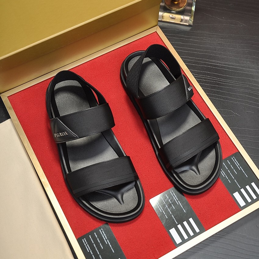 (Original Box) Pradaˉ Men's Shoes Spring/Summer 2022 New Men's Sandals ...