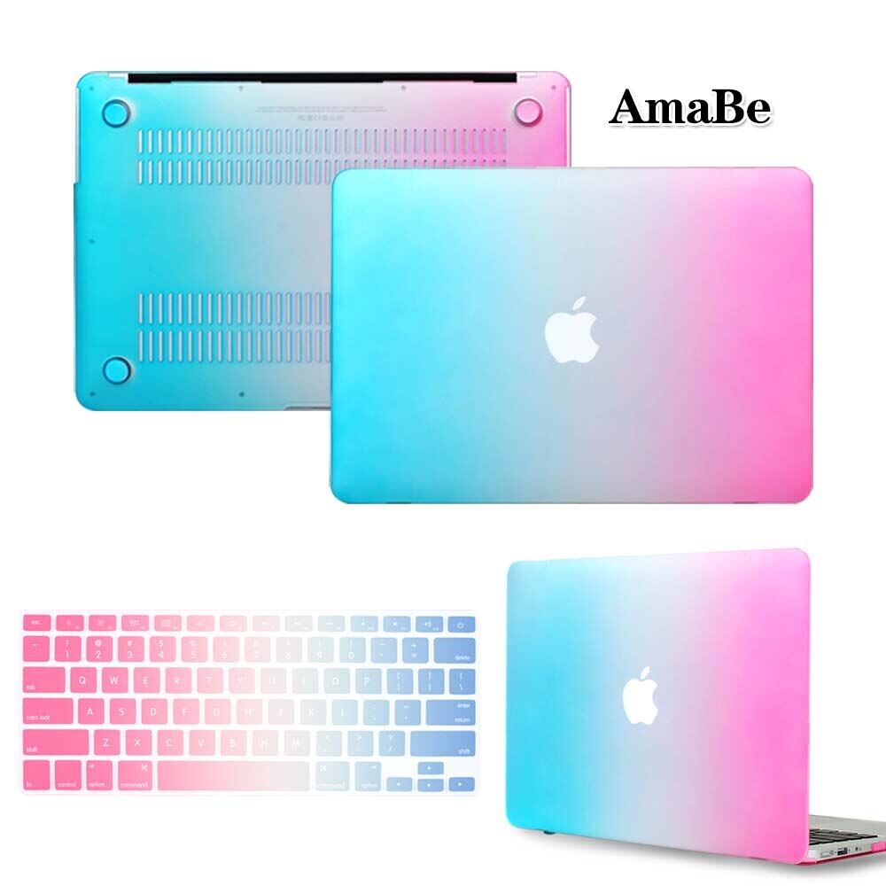 Hard Shell Laptop Protector Case Keyboard Cover for Apple MacBook Air ...