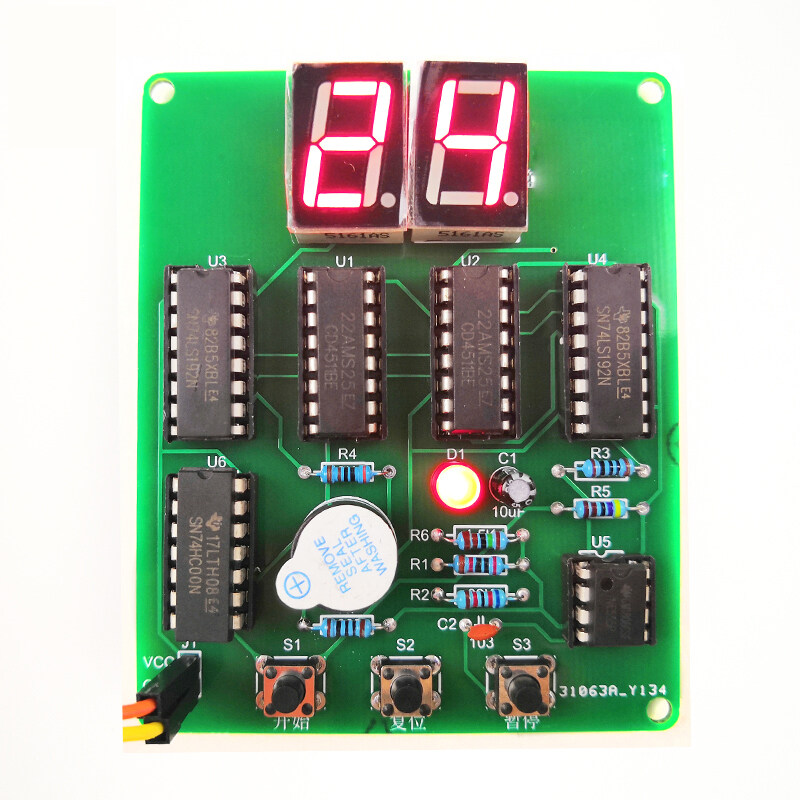 Basketball Game 24-second Countdown Circuit Introduction To Digital ...