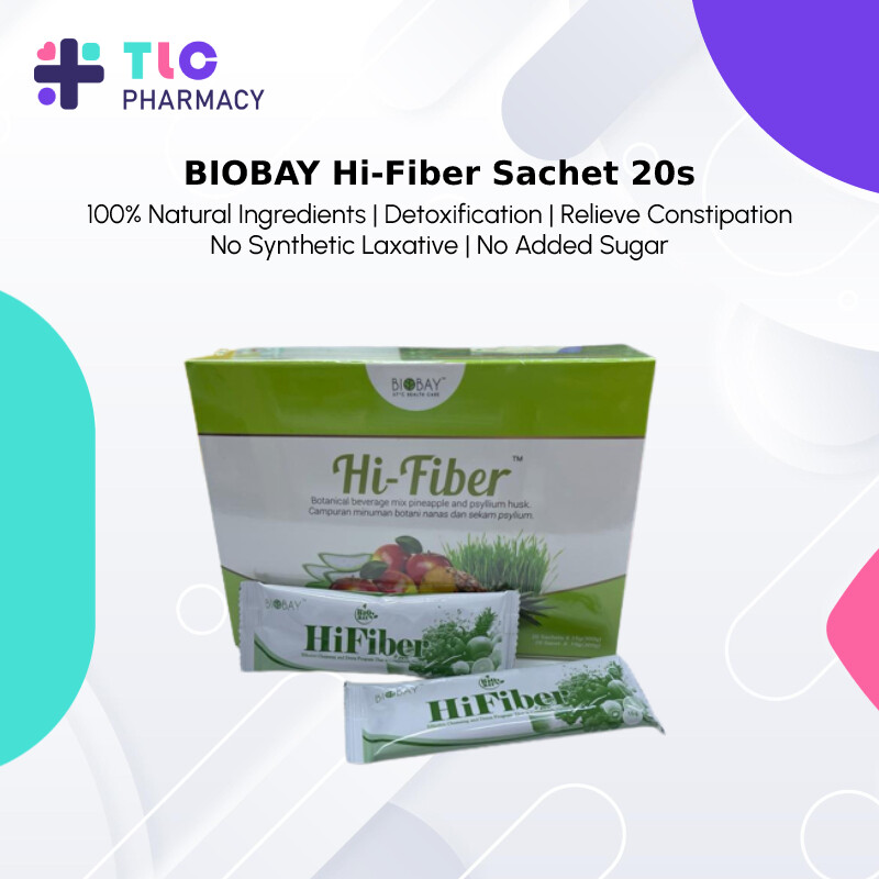 BIOBAY / Hi-Fiber / 100% Natural Ingredient / Detoxification / Relieves ...