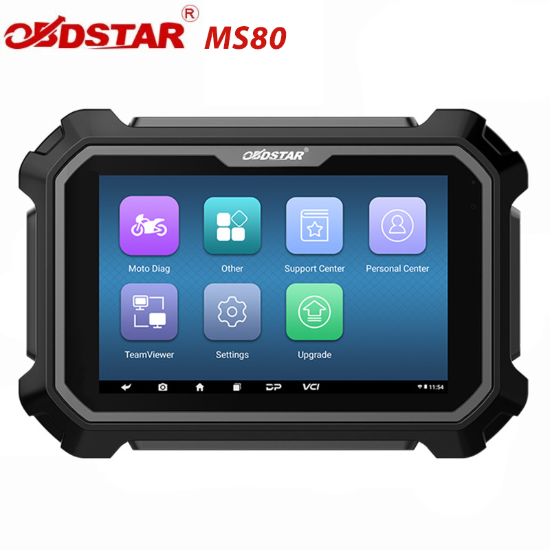 OBDSTAR MS80 8 Inch Intelligent Motorcycle Diagnostic Tool Plus IMMO ...