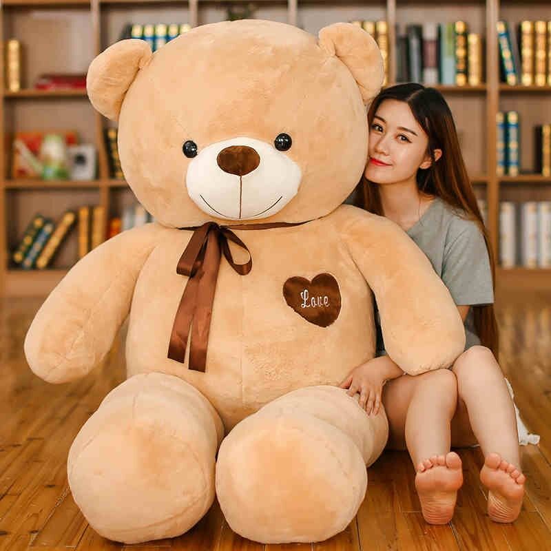 🇲🇾 🔥Hot Selling🔥 160cm Giant Big Love Teddy Bear Besar Plush Toys Doll ...