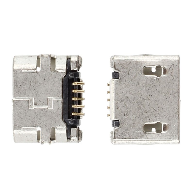 20 Pcs Type B Micro-USB 5 Pin Female Jack Socket Charger Mount ...