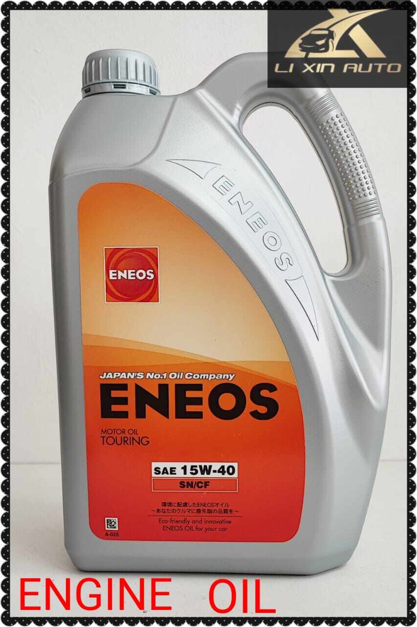 ENEOS PETROL ENGINE OIL TOURING SAE 15W/40 SN/CF 4 LITER ENGINE OIL ...