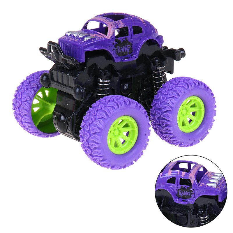 XINZE Kid monster truck toys car baby anti shock 360 flipping vehicles inertia toy - XINZE01 ...