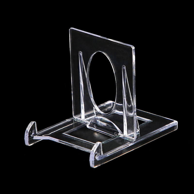 YESPERY 1/3PCS Clear Acrylic Easels Plate Holders Transparent Display ...