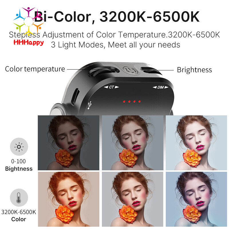 Vijim VL 66 Nhiệt độ màu kép ánh sáng lấp đầy máy ảnh DSLR đèn chụp ảnh ...