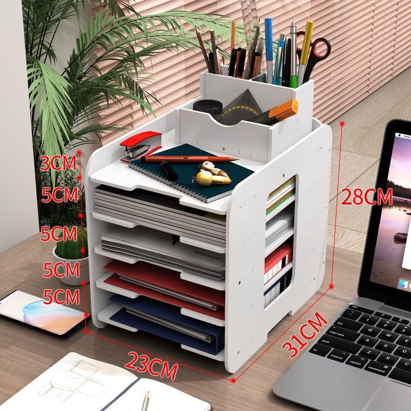 SPS A4 PAPER TRAY/ 5/7 TIERS DOCUMENT RACK/ DESKTOP PAPER ORGANIZER ...