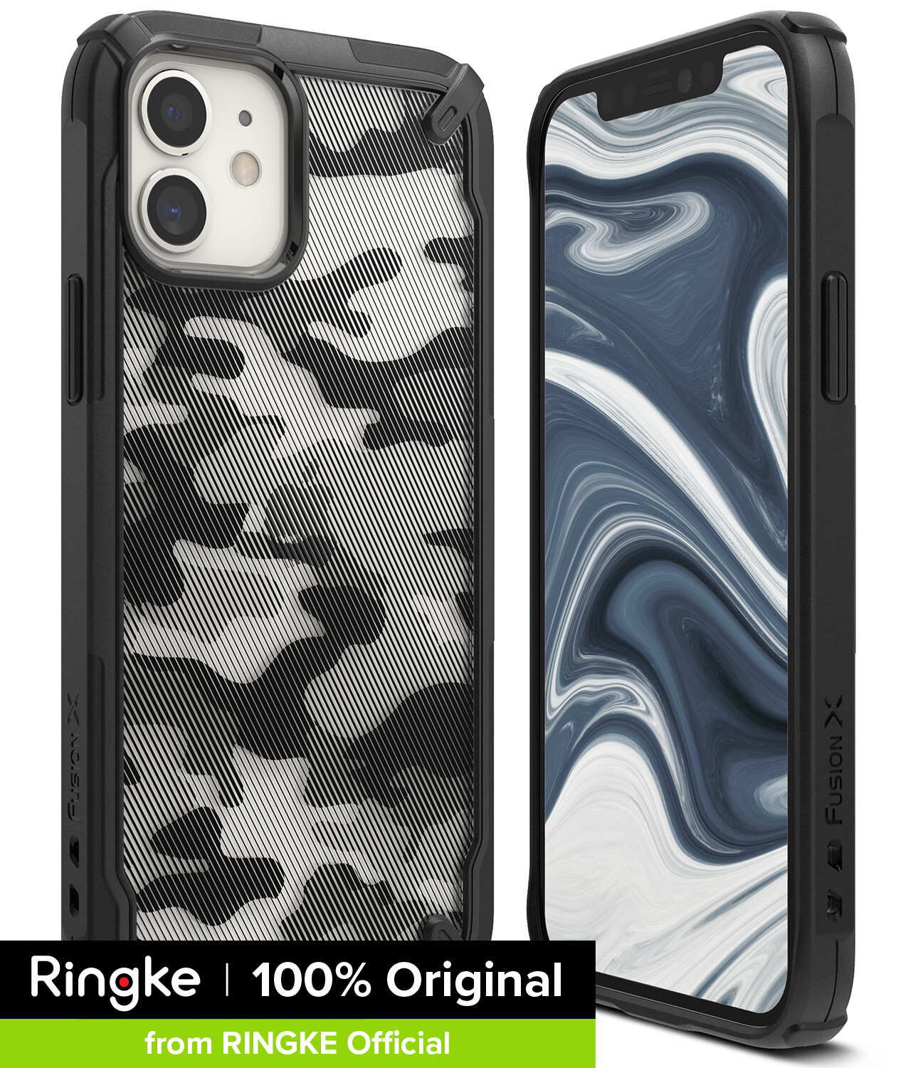Ringke [FUSION-X] for iPhone 12 mini Case, [Military Drop Tested ...