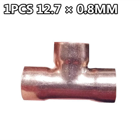 T BOWL Copper Tube Pipe Coupling Fittings Equal Tee Connectors BOLW Air ...
