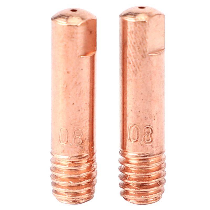 13Pcs CO2 Mig Welding Torch Aircooled MB 15AK Contact Tip Holder Gas Nozzle 0.8mm Welder Shield ...