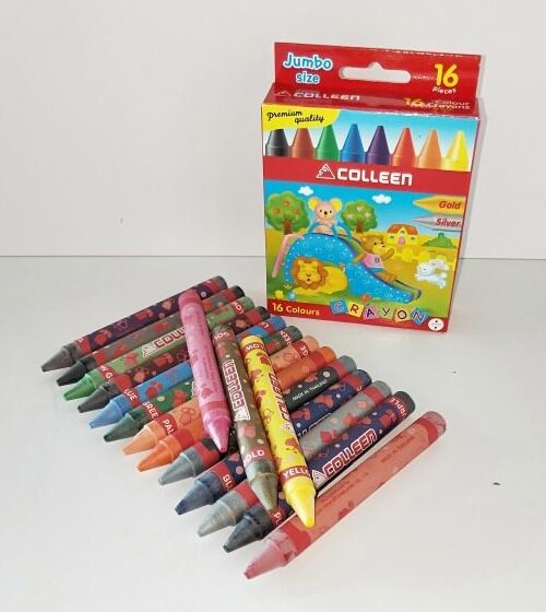Colleen Colour Crayon Regular Size 8/16/24 Colors | Lazada