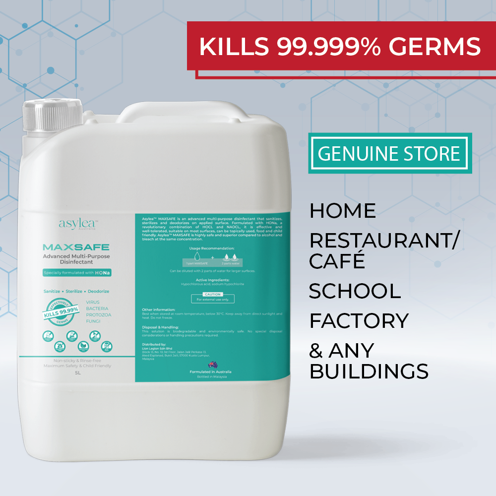 [IN STOCK] Asylea™ Australia MAXSAFE HONa Water Disinfectant ...