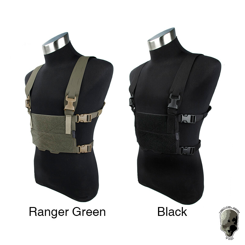TMC Tactical Vest Chest Hanging Lightweight Chest Rig Modular Harness ...