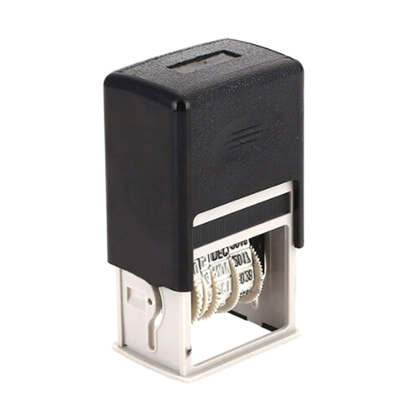 Xingtu 4Mm date stamp roller date stamp with ink english diy date seal ...