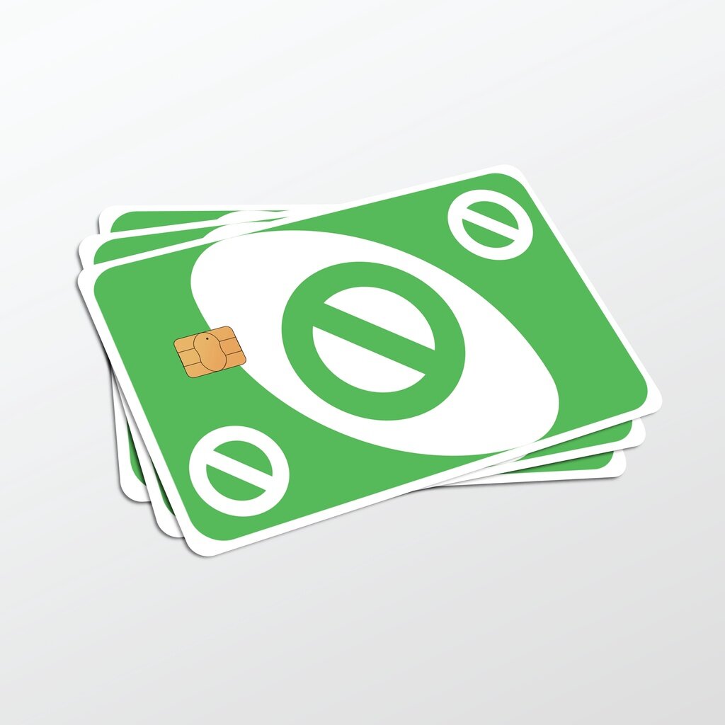 Uno Anime ATM Bank Sticker Card Cover Access Touch n Go Skin Bank Debit ...