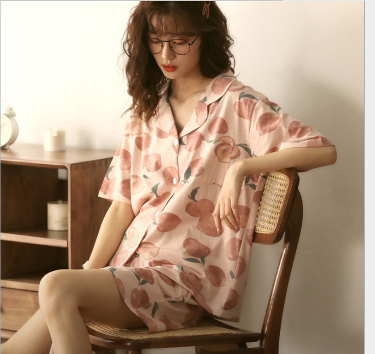 Ruige Clow M Pajamas Women's Summer Short Sleeve Japanese Style ...