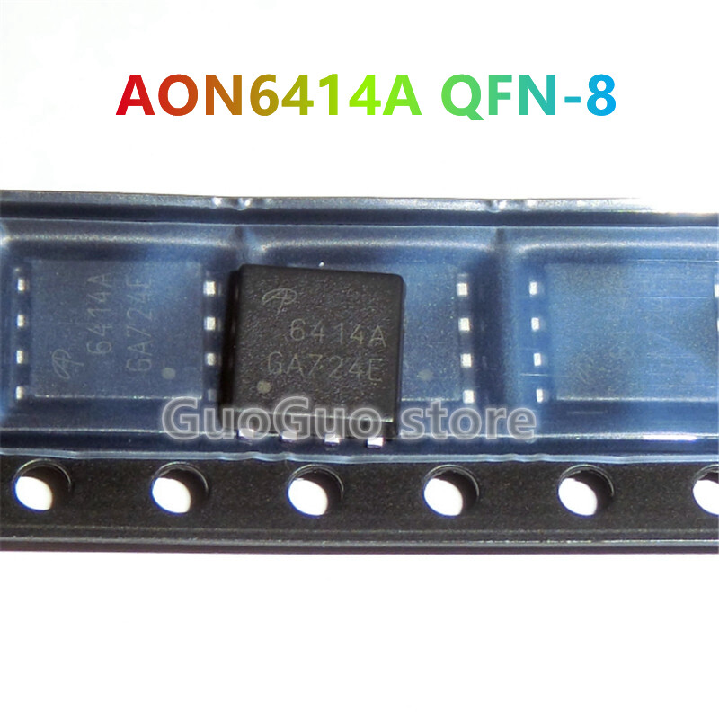 10pcs Original AON6414A DFN-8 6414A QFN8 N-channel MOSFET New Original ...