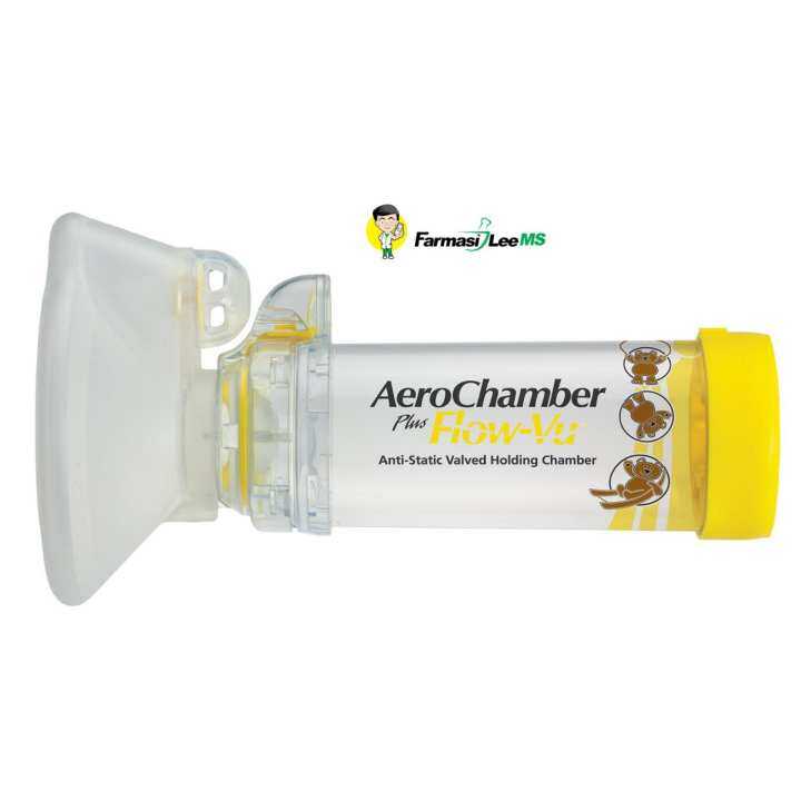 Aerochamber Plus Flow-Vu Yellow 1-5 years old | Lazada