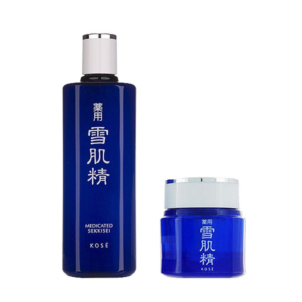 KOSE KOSE Medicated Sekkisei Lotion Toner 200ml + KOSE Medicated ...