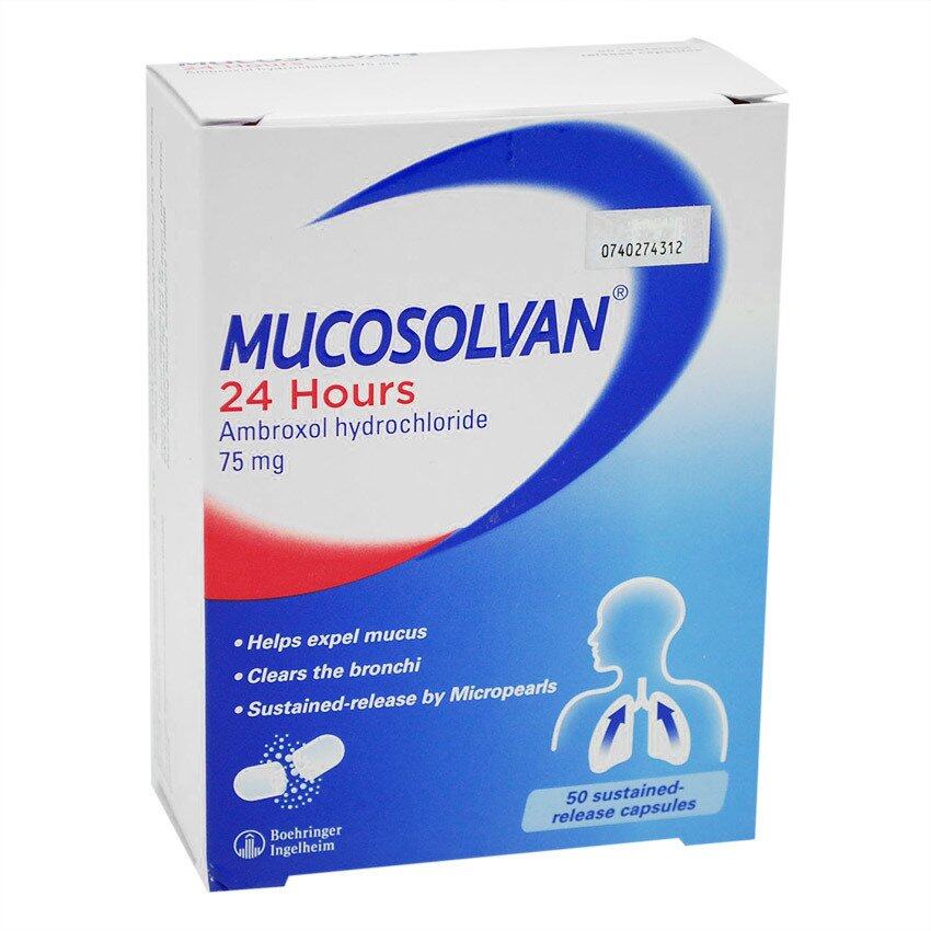 Mucosolvan 24Hrs 75Mg 5 X 10 Capsule | Lazada