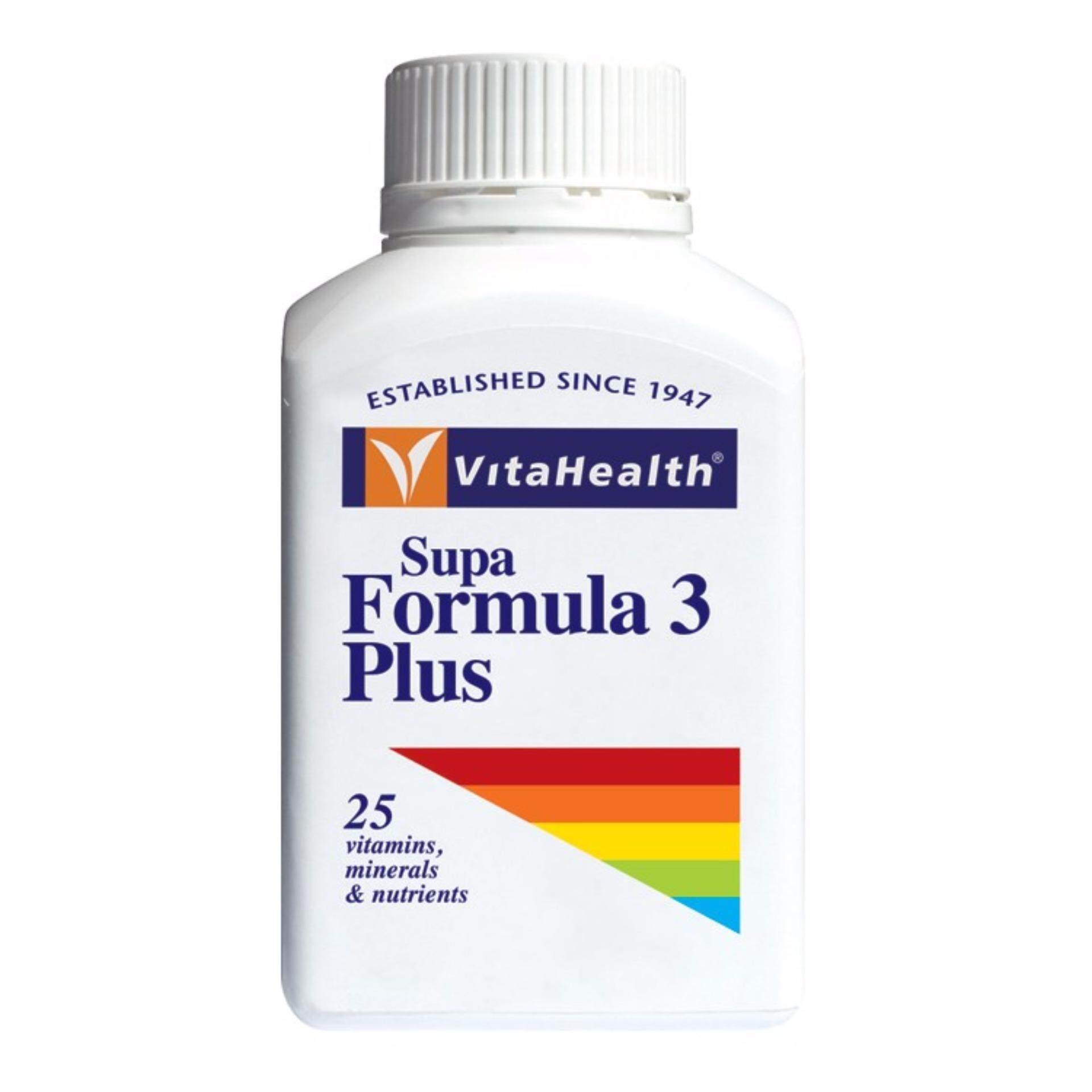 Vitahealth Supa Formula 3 Plus 100’s (Exp: 12/2019) | Lazada