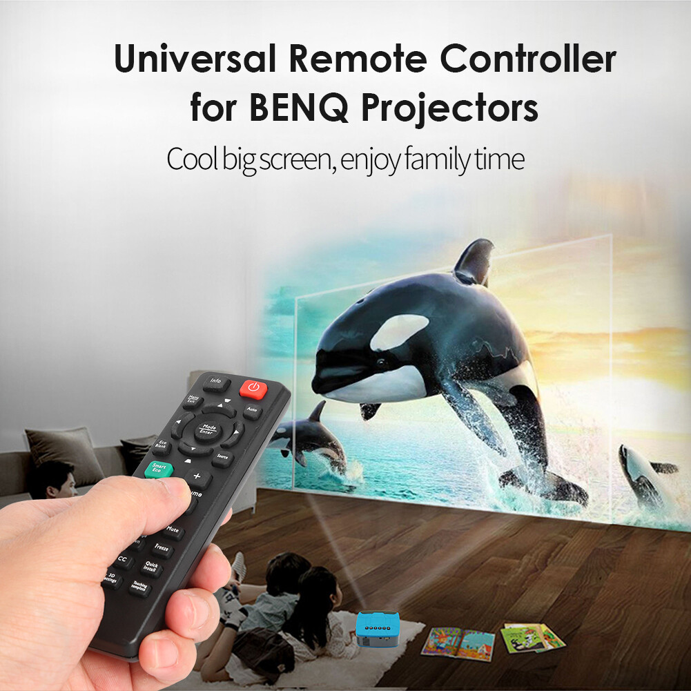 รีโมทคอนโทรลสำหรับ BENQ Projector MS504 MX505 MS521P MS522P ...