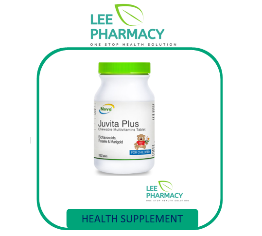 Juvita Plus [Multivitamin + Roselle, Marigold & VBioflavonoids Chewable ...
