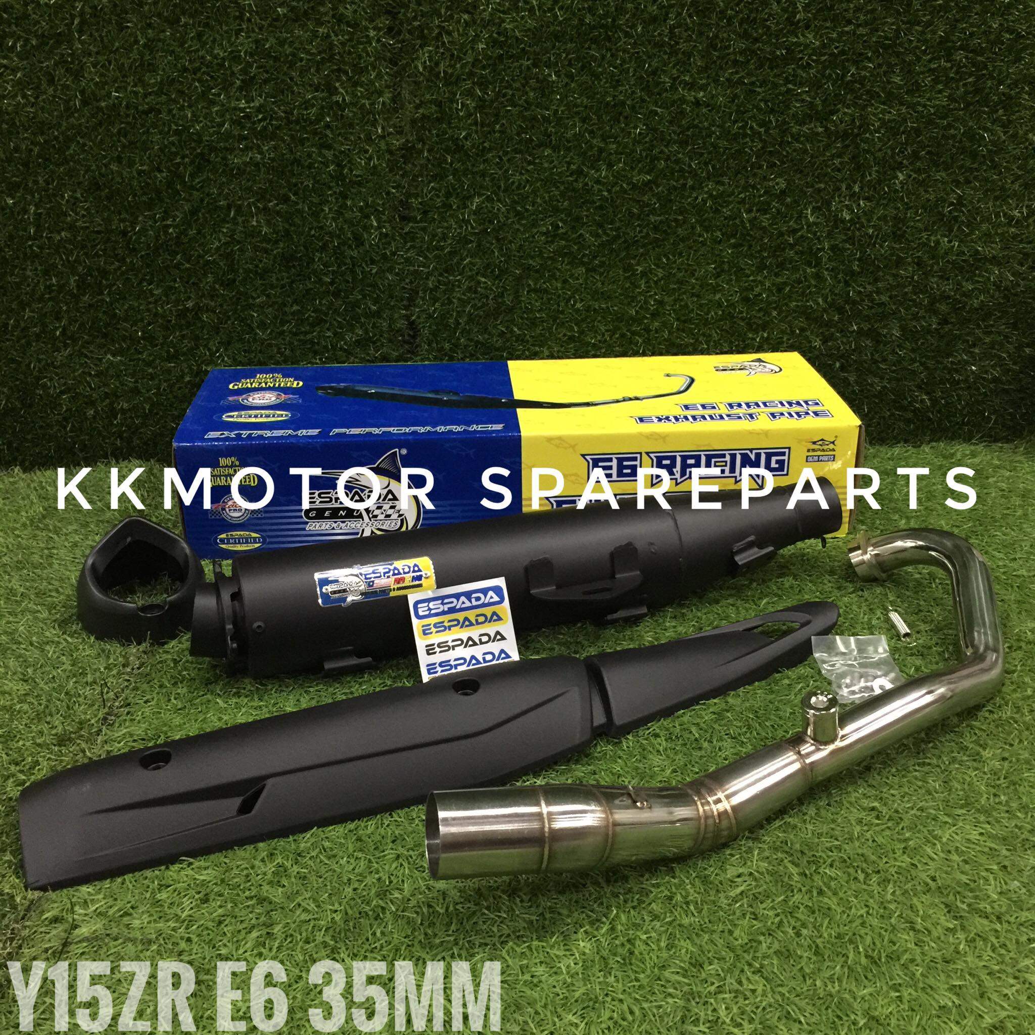 🦈 ESPADA RACING EXHAUST PIPE YAMAHA Y15ZR Y15 [E6] 32mm 35mm EKZOS PIPE ...