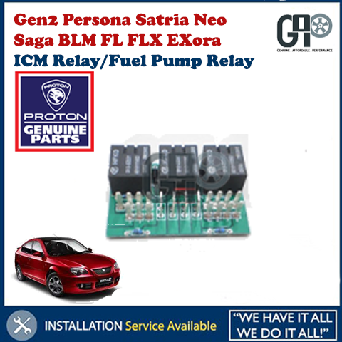PROTON GEN2 PERSONA SATRIA NEO SAGA BLM FL FLX EXORA Fuel Pump Relay ...