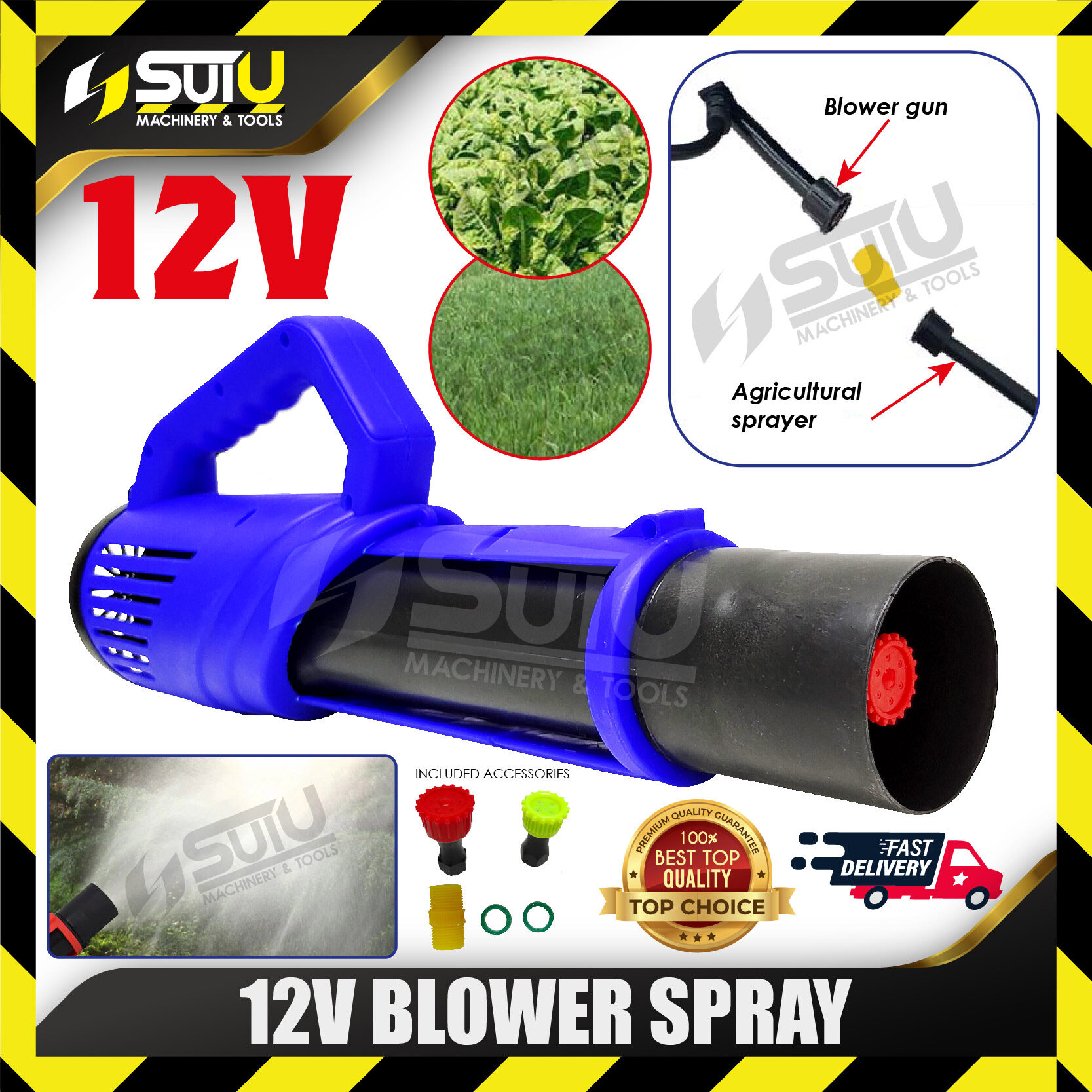 12V Handheld Blower Spray / Electric Sprayer / Mesin Penyembur Angin ...