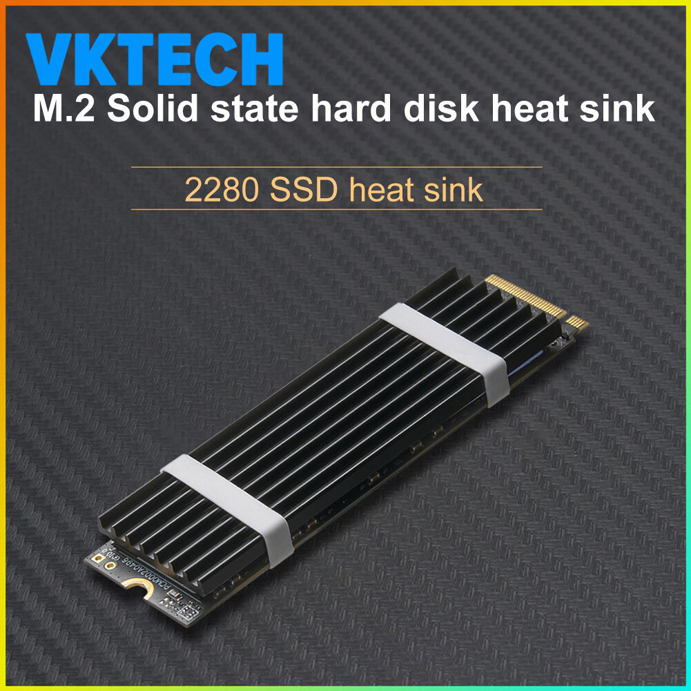 [Vktech] Metal Hard Drive Thermal Sheet with Screws Solid State Disk ...