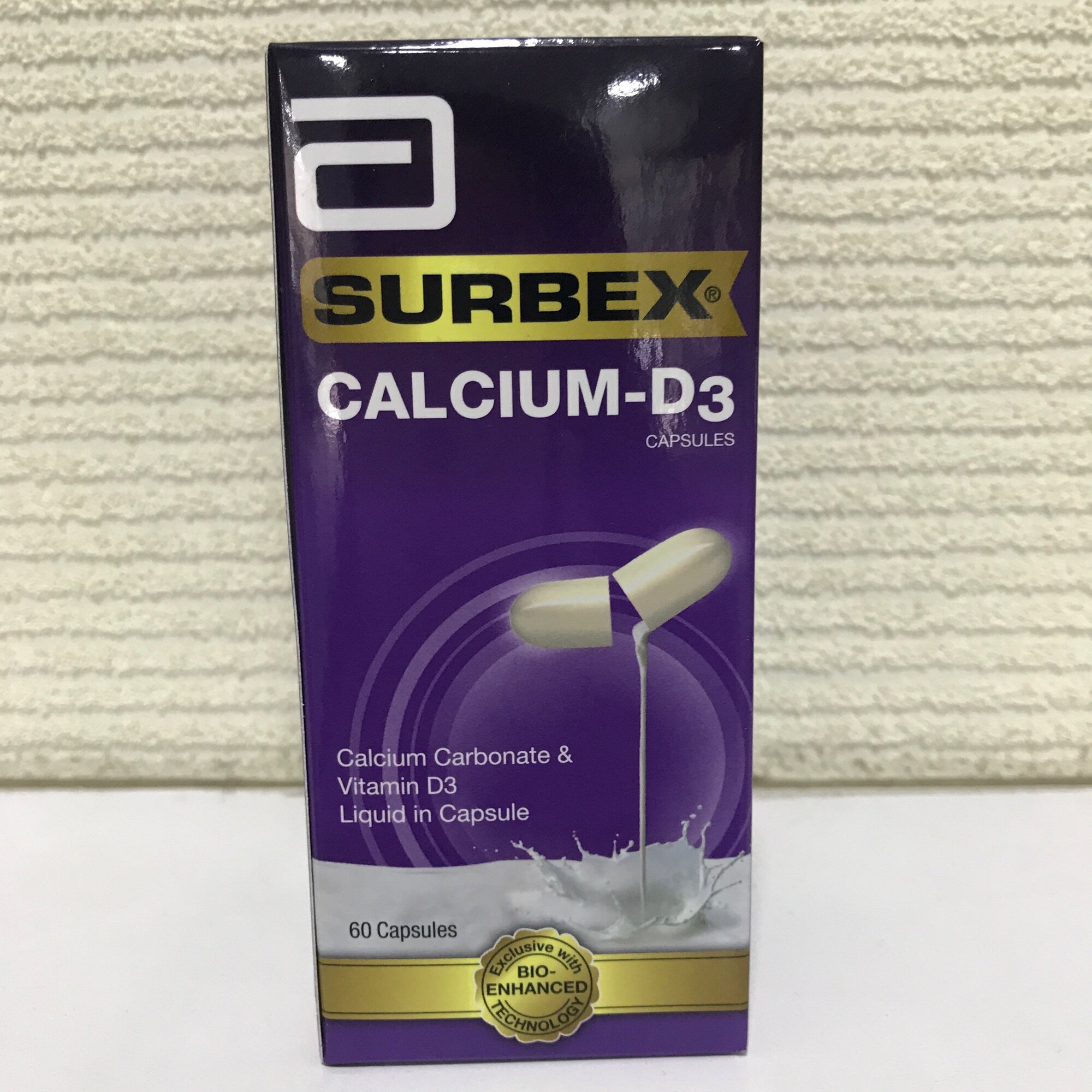 Surbex Calcium-D3 60 Capsules | Lazada