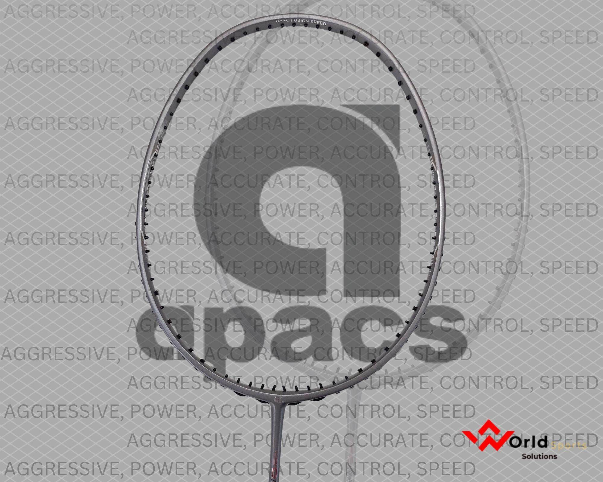 APACS NANO FUSION SPEED 722 (ORIGINAL) DARK GREY 6U(MAX 30LBS) | Lazada