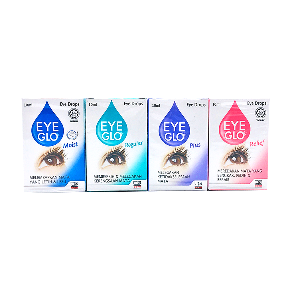 Eye Glo Eye Drops 10ml Regular / Moist / Plus | Lazada