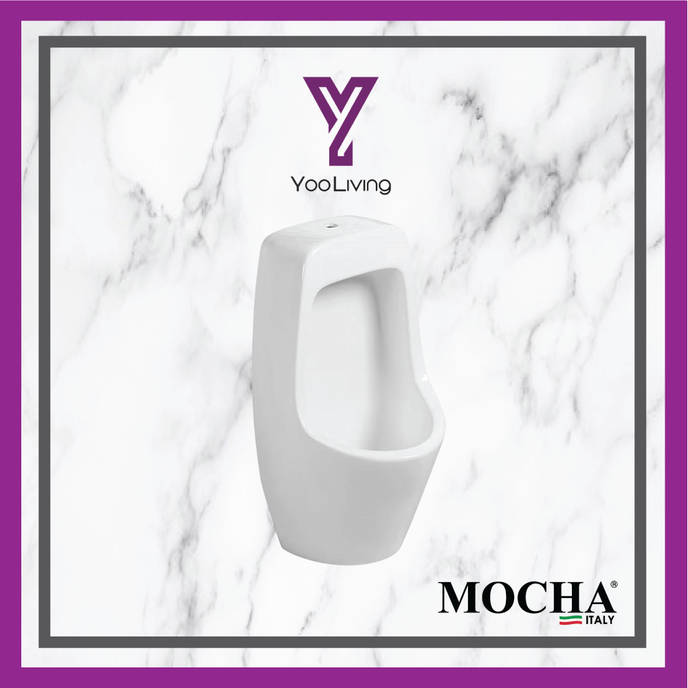 Mocha Italy- URINAL WALL HUNG WITH MODERN DESIGN AND TOP INLET FLUSH ...