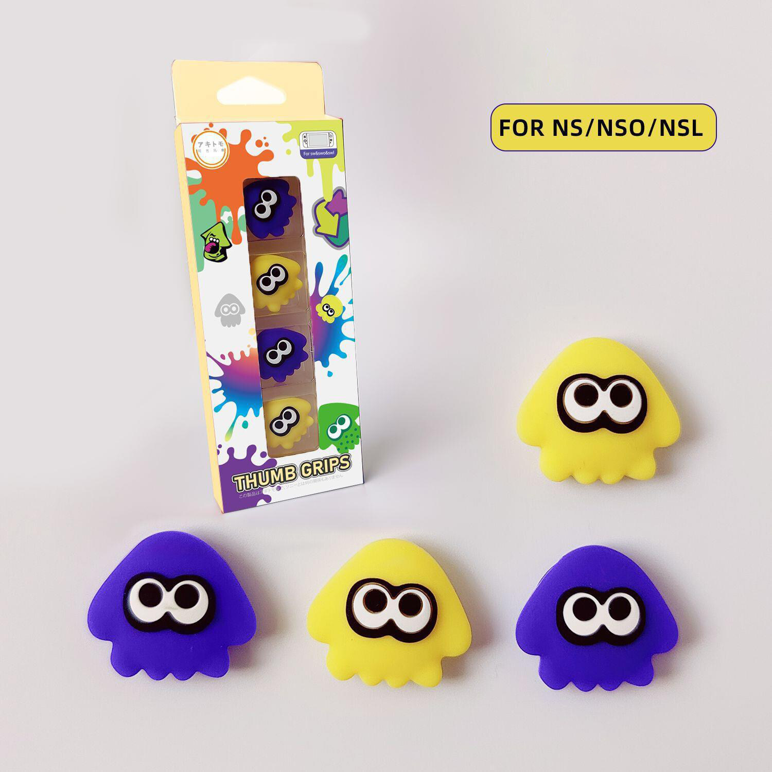 For Nintendo Switch NS OLED Splatoon 3 Rocker Cap 12-24 Slot Game Card ...