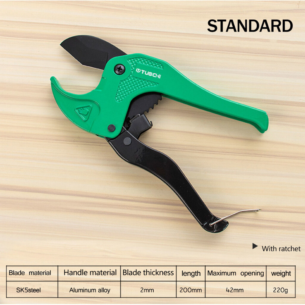 PRC JINGEK TUOCHI PVC CUTTER PIPE CUTTING SCISSOR KNIFE POTONG PEMOTONG ...