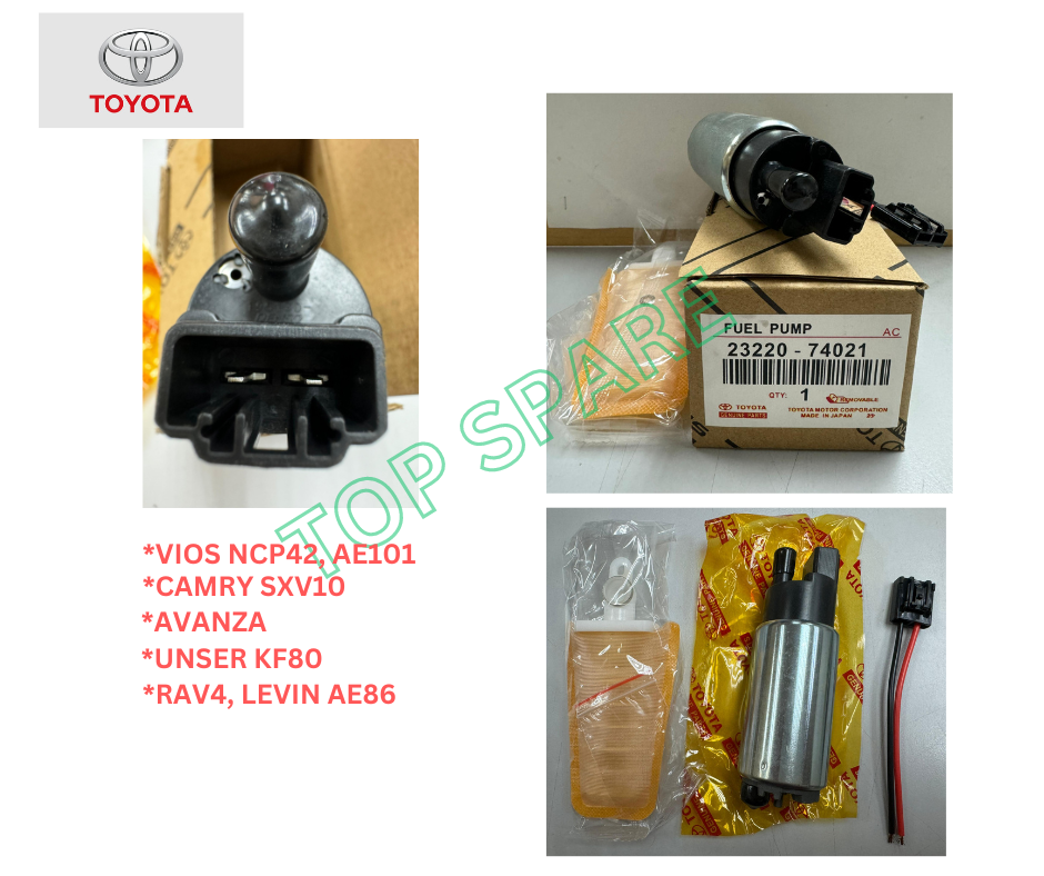 TOYOTA FUEL PUMP MOTOR NCP42 AE101 AVANZA LEVIN AE86 UNSER KF80 RAV4 ...