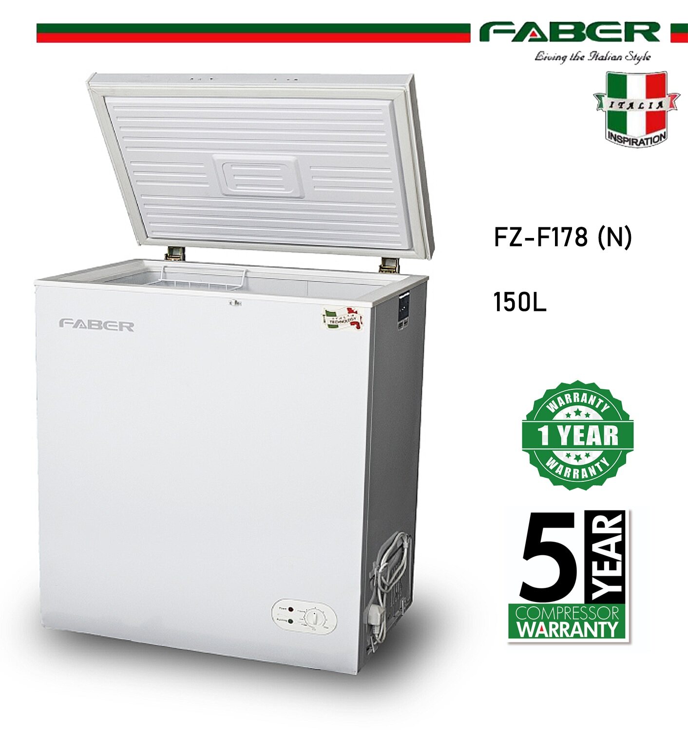 FABER FZ-F178 CHEST FREEZER | Lazada