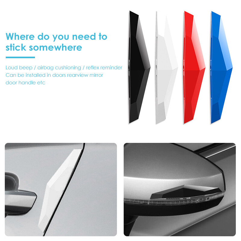 Car Side Door Edge Rearview Mirror Protector Protective Strip Scrape ...