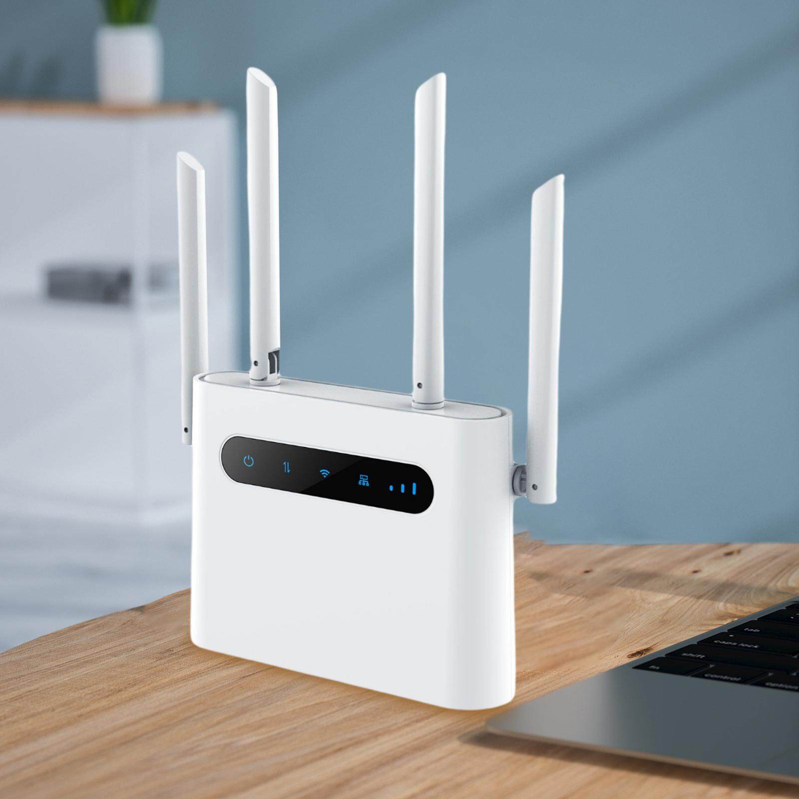 BolehDeals 4G LTE Router with Sim Card Slot with Firewall for Factory ...