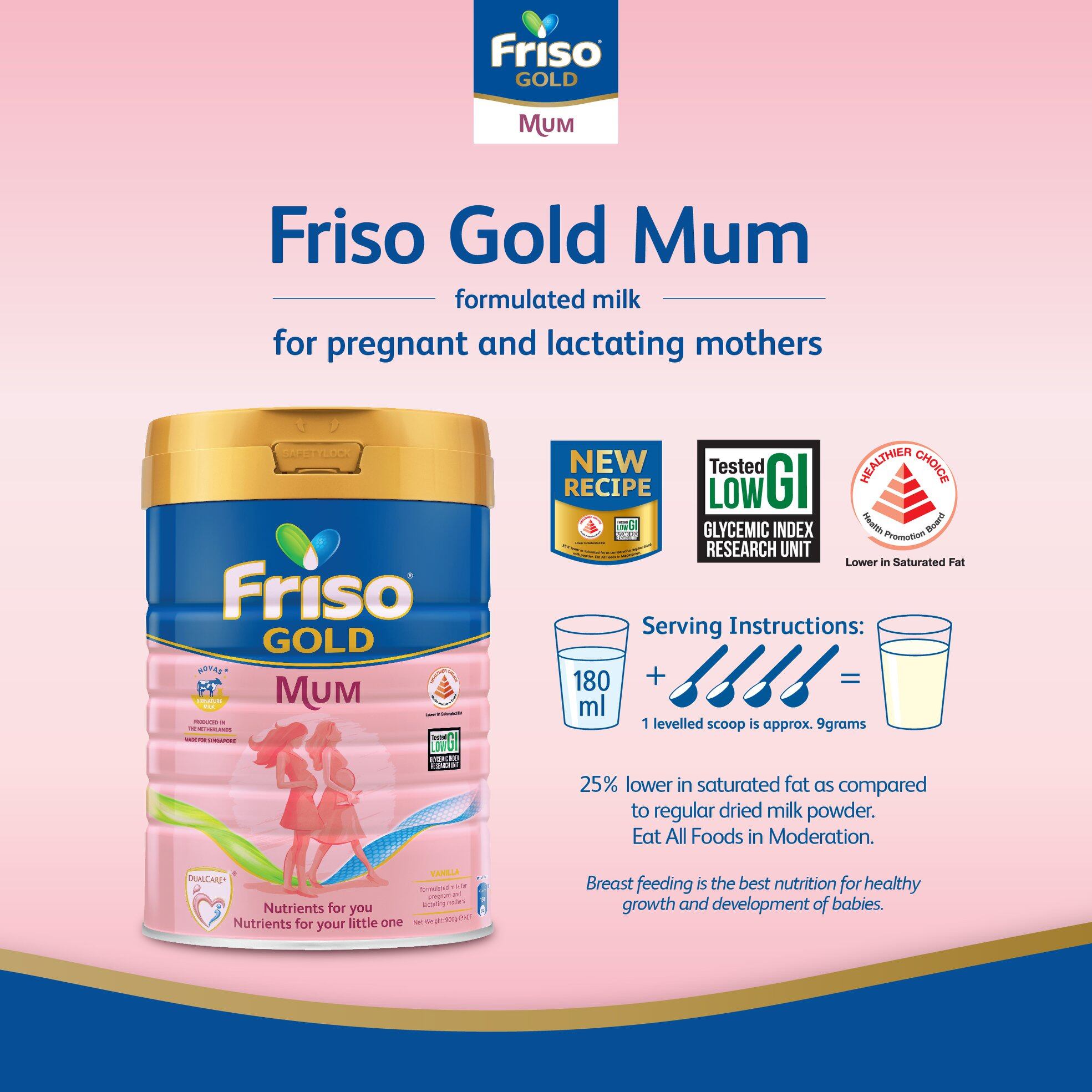 Frisomum Gold ( For Pregnant & Lactating Mom ) 900G | Lazada