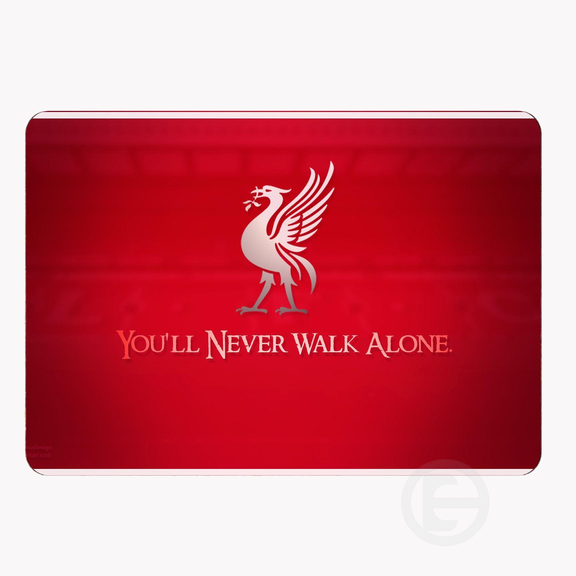 Liverpools Fc Liverbird The Red Never Walk Alone Poster Tin Sign ...