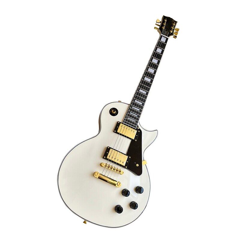 Gibson Les Paul custom White Electric Guitars white light, selected ...
