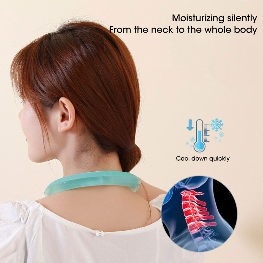 New Cooling Neck Wraps Wearable Neck Cooling Tube for Summer Heat Hands ...