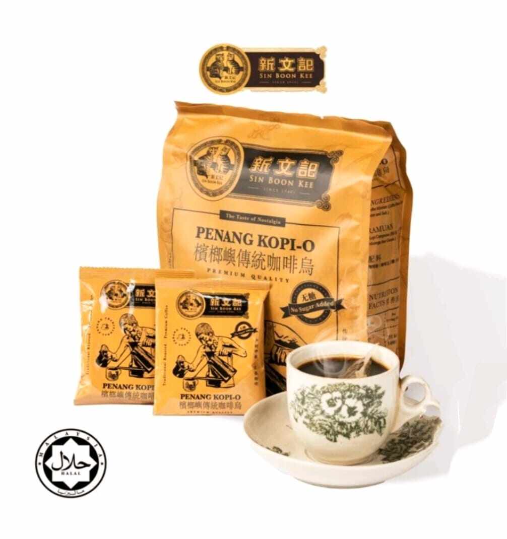 Sin Boon Kee Penang Kopi O (No Sugar Added)新文记槟榔屿传统无糖咖啡乌 | Lazada